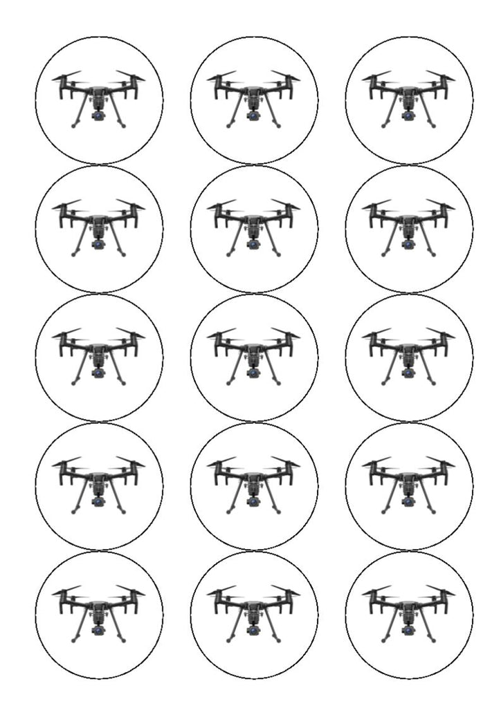 Drone Edible Icing Cake Topper 02 – the caker online