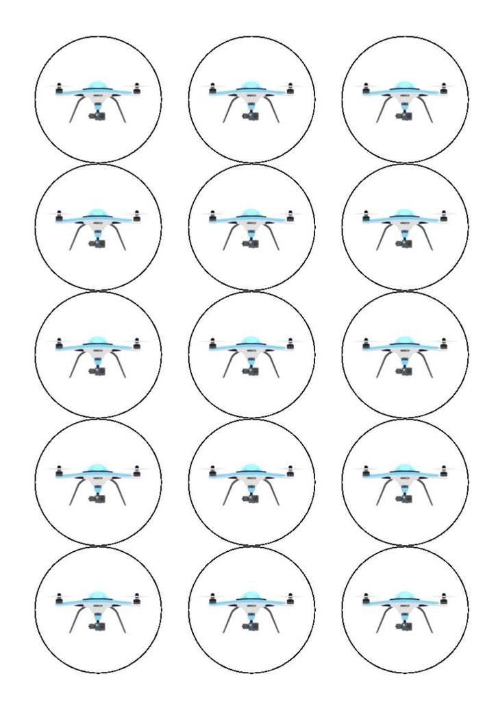 Drone Edible Icing Cake Topper 04 – the caker online
