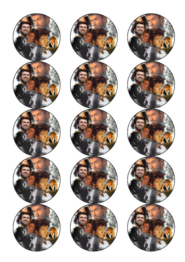 George Michael 02 Edible Icing Cake Topper or Ribbon – the caker online
