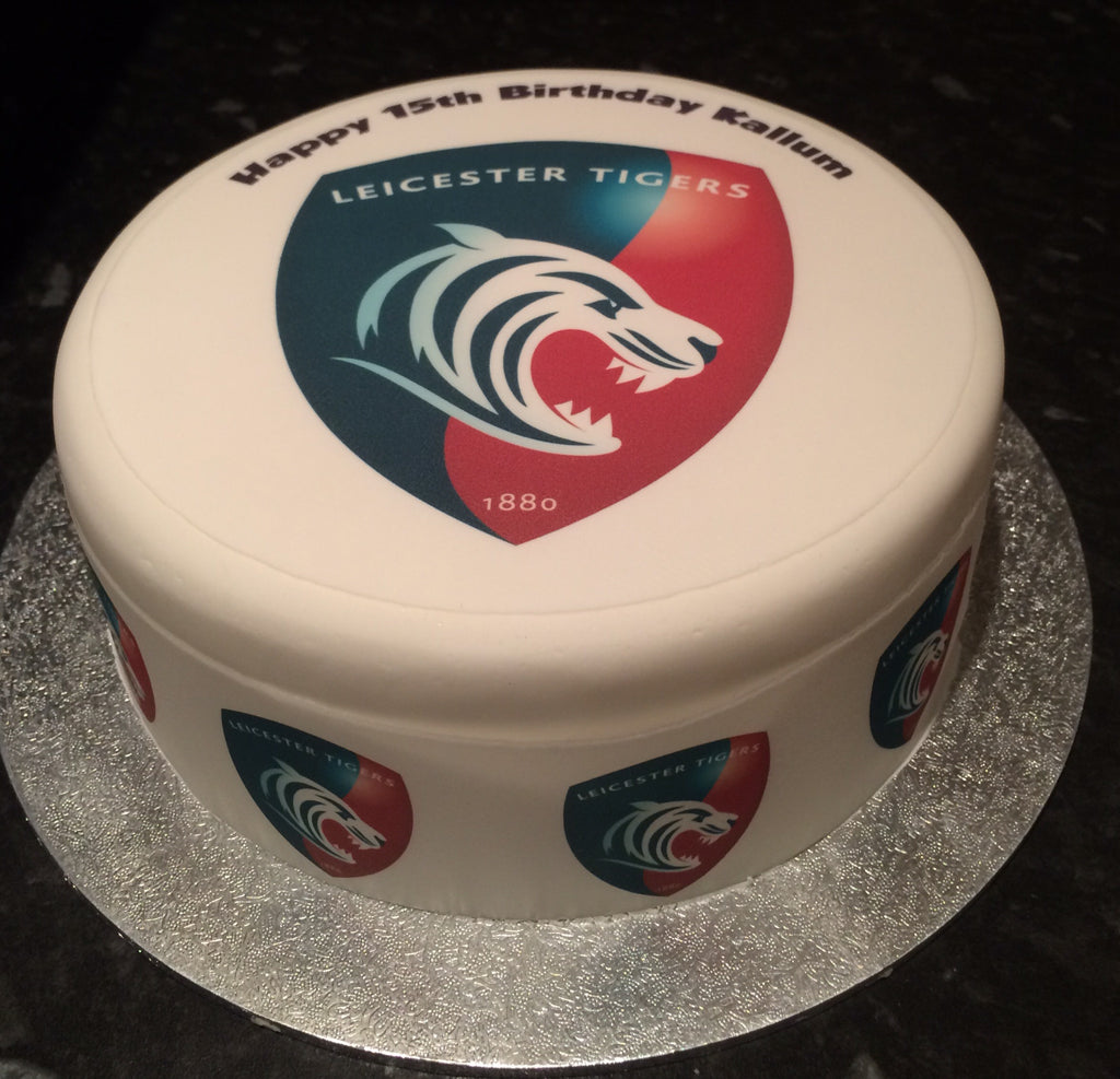 Any Rugby Badge Edible Icing Cake Topper or Ribbon – the caker online