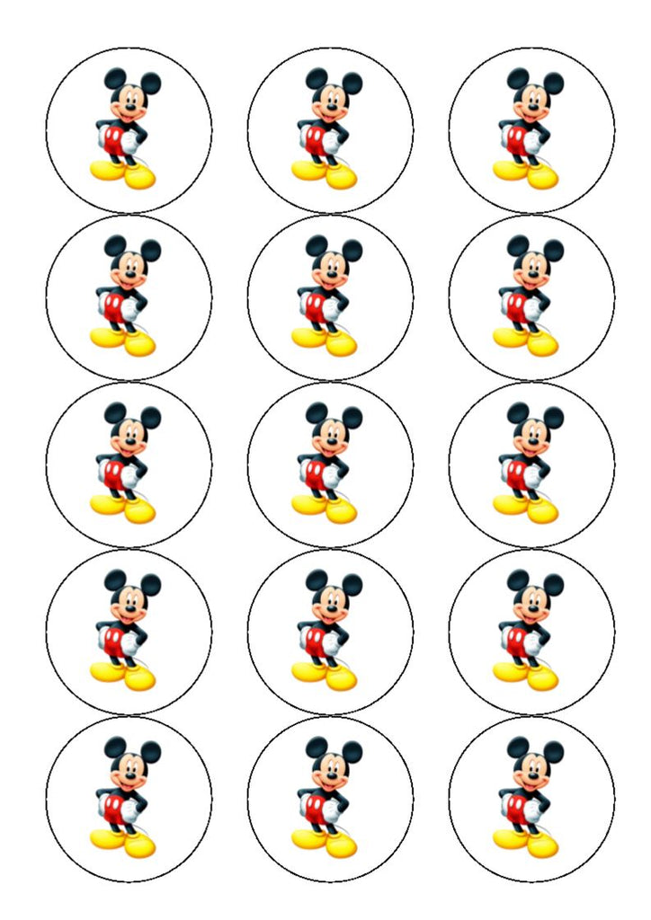 Mickey Mouse Edible Icing Cake Topper 01 – the caker online