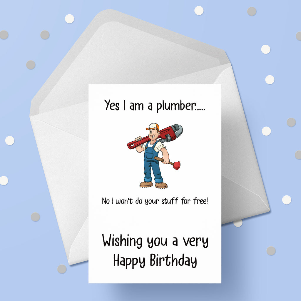 Plumber Edible Icing Cake Topper – the caker online