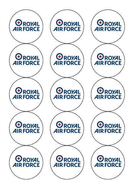 RAF Royal Air Force Logo Edible Icing Cake Topper – the caker online
