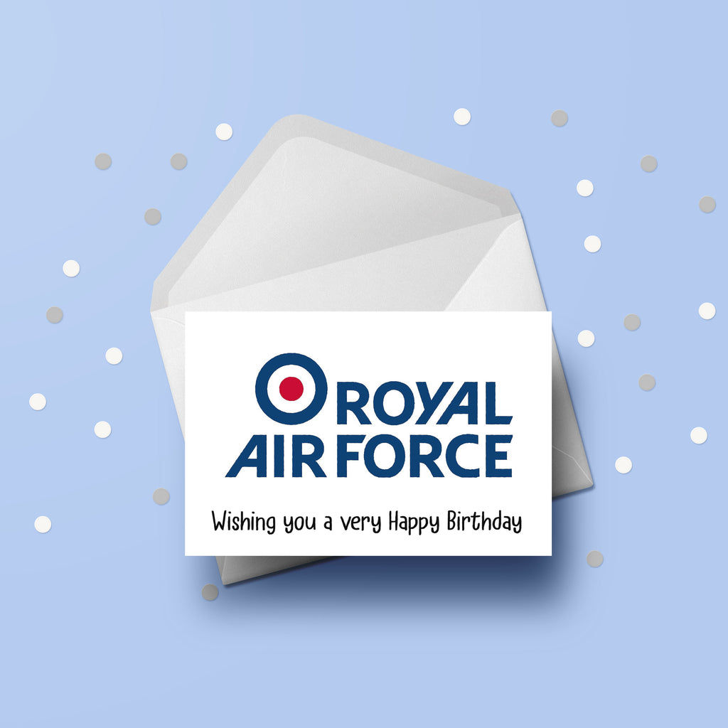 RAF Royal Air Force Logo Edible Icing Cake Topper – the caker online
