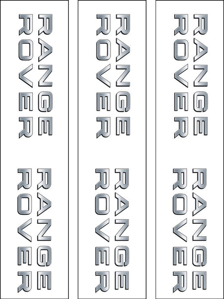 Range Rover Logo Edible Icing Cake Topper – the caker online