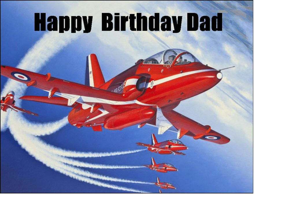 Red Arrows 02 Edible Icing Cake Topper or Ribbon – the caker online