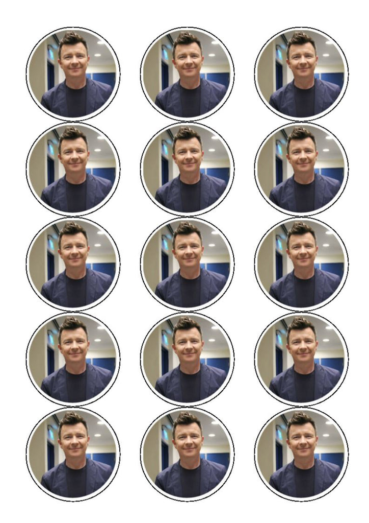 Rick Astley 02 Edible Icing Cake Topper – the caker online