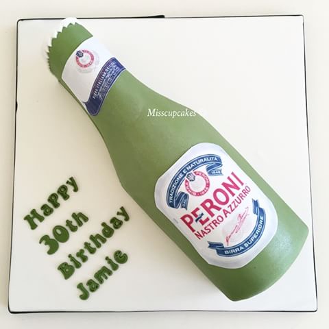 Beer, Lager Label 08 Edible Icing Topper - Peroni – the caker online