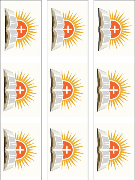 Bible Edible Icing Cake Topper 01 – the caker online