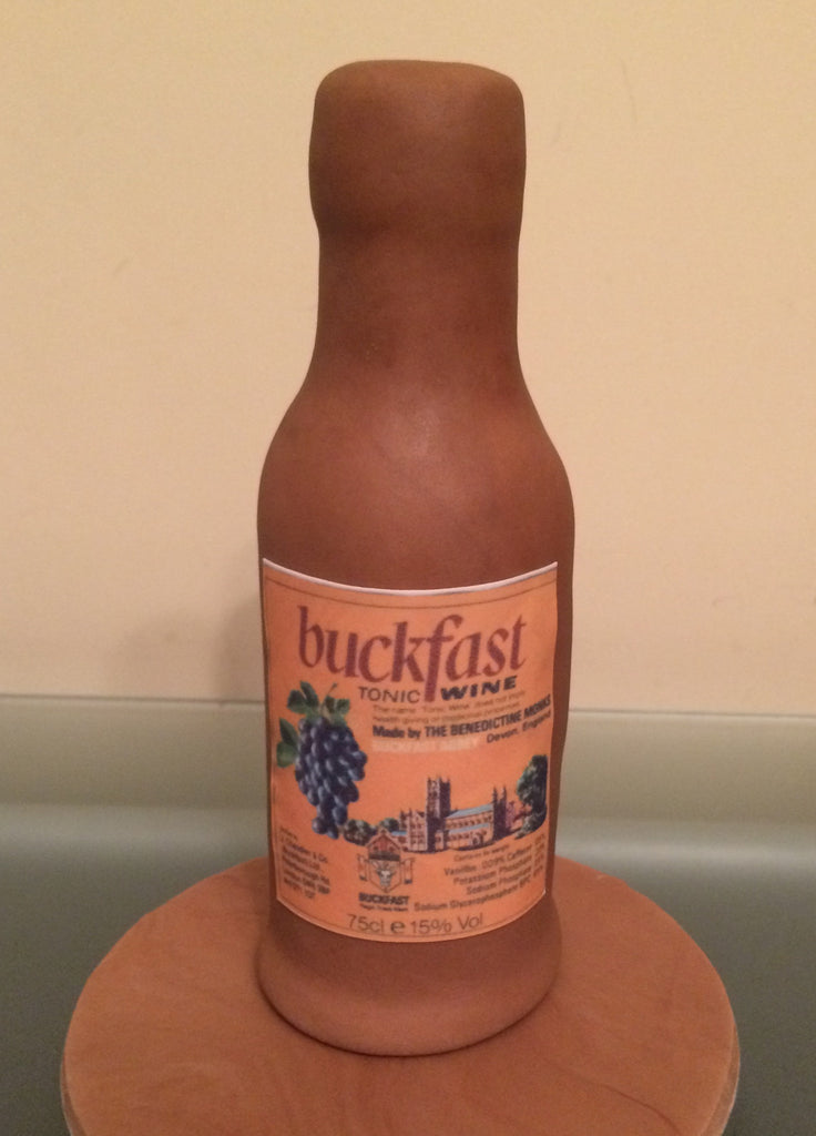Buckfast Tonic Wine Label Edible Icing Topper – the caker online