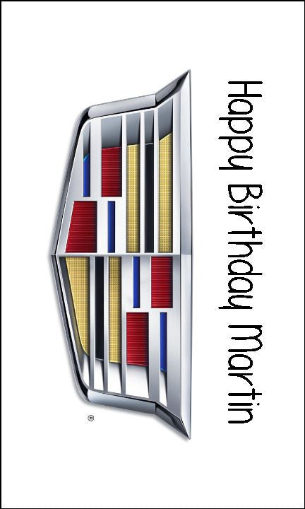 Cadillac Logo Edible Icing Cake Topper – the caker online