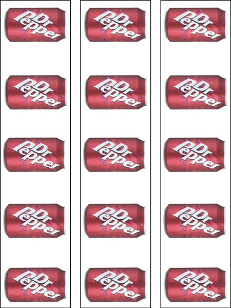 Dr Pepper Can Edible Icing Cake Topper – the caker online