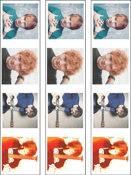 Ed Sheeran 02 Edible Icing Cake Topper or Ribbon – the caker online