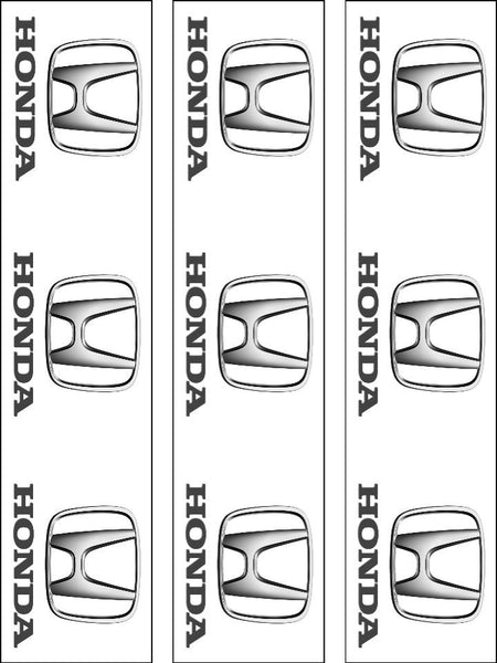 Honda Logo Edible Icing Cake Topper – the caker online