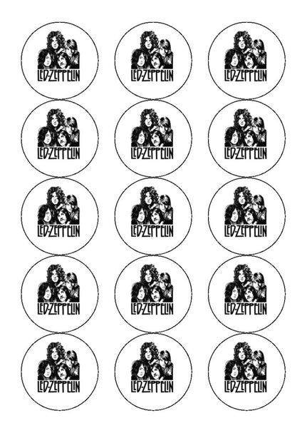 Led Zeppelin 02 Edible Icing Cake Topper – the caker online