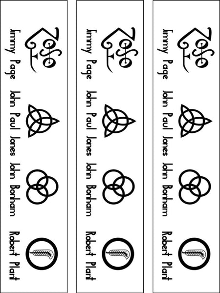 Led Zeppelin 02 Edible Icing Cake Topper – the caker online