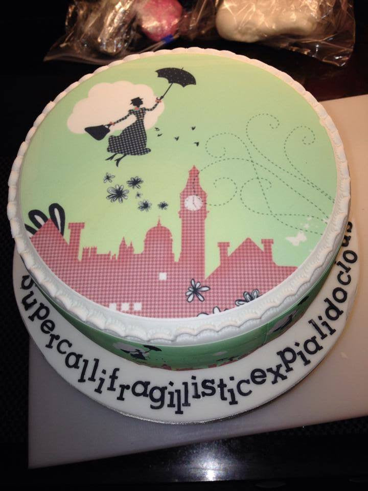 Mary Poppins Edible Icing Cake Topper 03 – the caker online