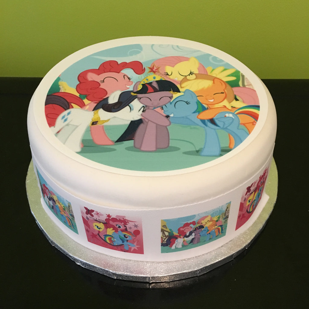 My Little Pony Edible Icing Cake Topper 01 – the caker online