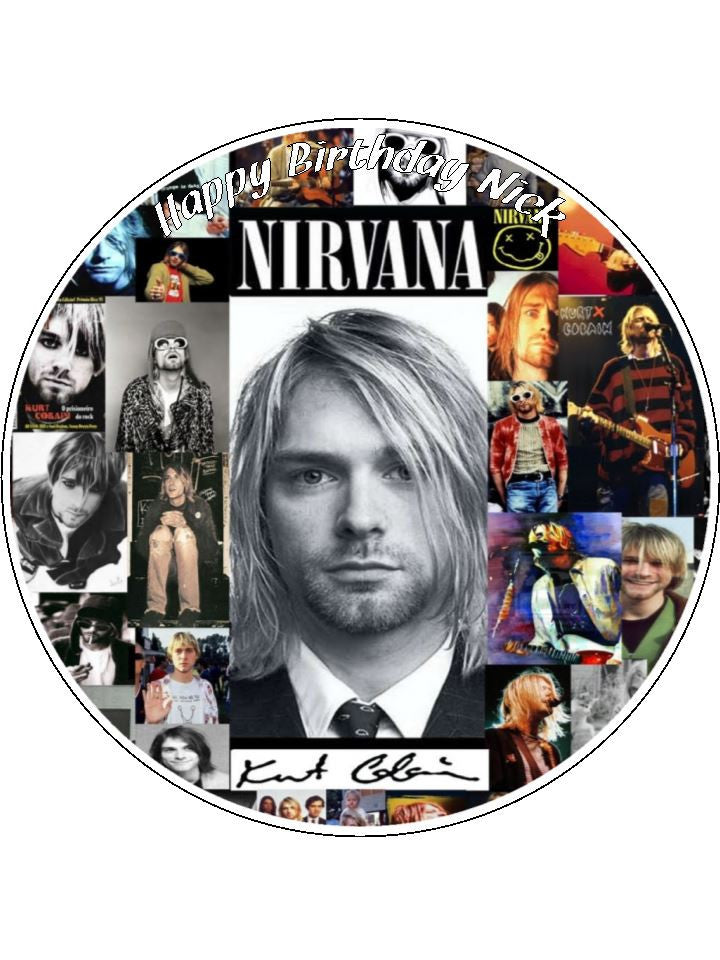 Nirvana Edible Icing Cake Topper 01 – the caker online