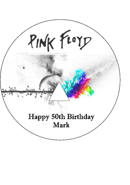 Pink Floyd 01 Edible Icing Cake Topper – the caker online