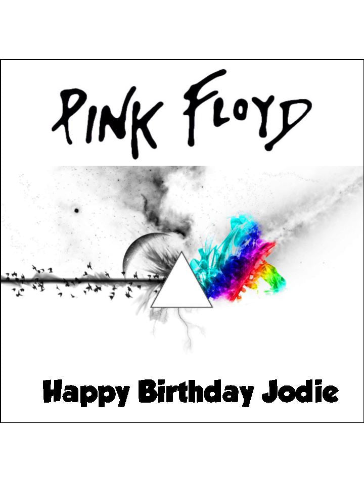 Pink Floyd Edible Icing Cake Topper 01 – the caker online