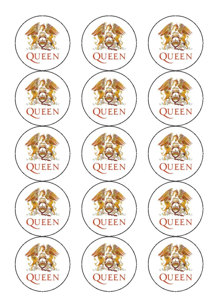Queen (the band) 04 / Freddie Mercury Edible Icing Cake Topper – the ...