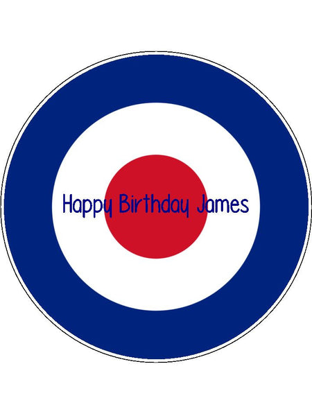 RAF Royal Air Force Edible Icing Cake Topper or Ribbon – the caker online