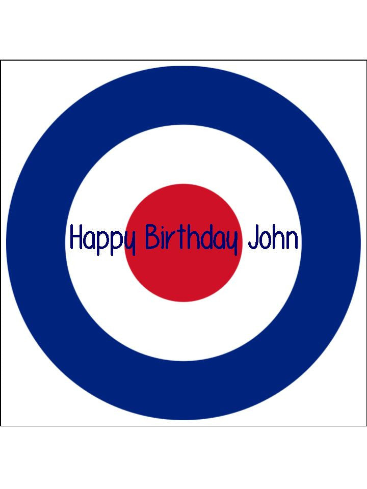 RAF Royal Air Force Edible Icing Cake Topper or Ribbon – the caker online