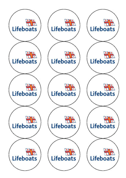 RNLI (Lifeboats) Edible Icing Cake Topper – the caker online