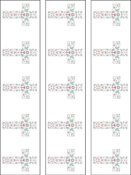 The Cross 01 Edible Icing Cake Topper or Ribbon – the caker online