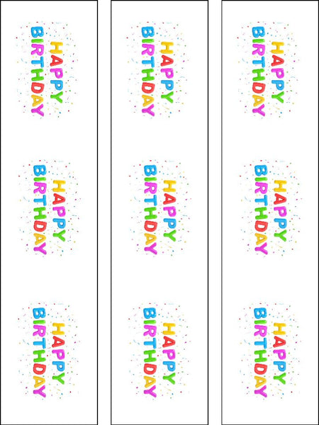 40th Birthday Balloons Edible Icing Cake Topper or Ribbon – the caker ...