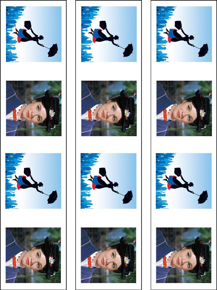 Mary Poppins01 Edible Icing Cake Topper – the caker online