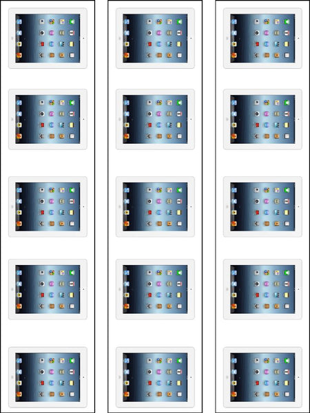 iPad Edible Icing Cake Topper - White – the caker online