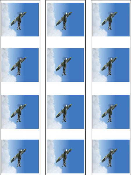 WW2 Spitfire Plane Edible Icing Cake topper 01 – the caker online